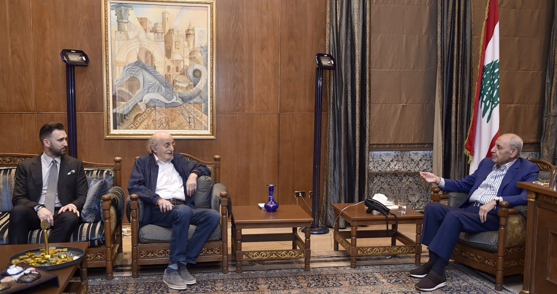 جنبلاط وضع بري بأجواء لقاءاته الخارجية - Beirut 24